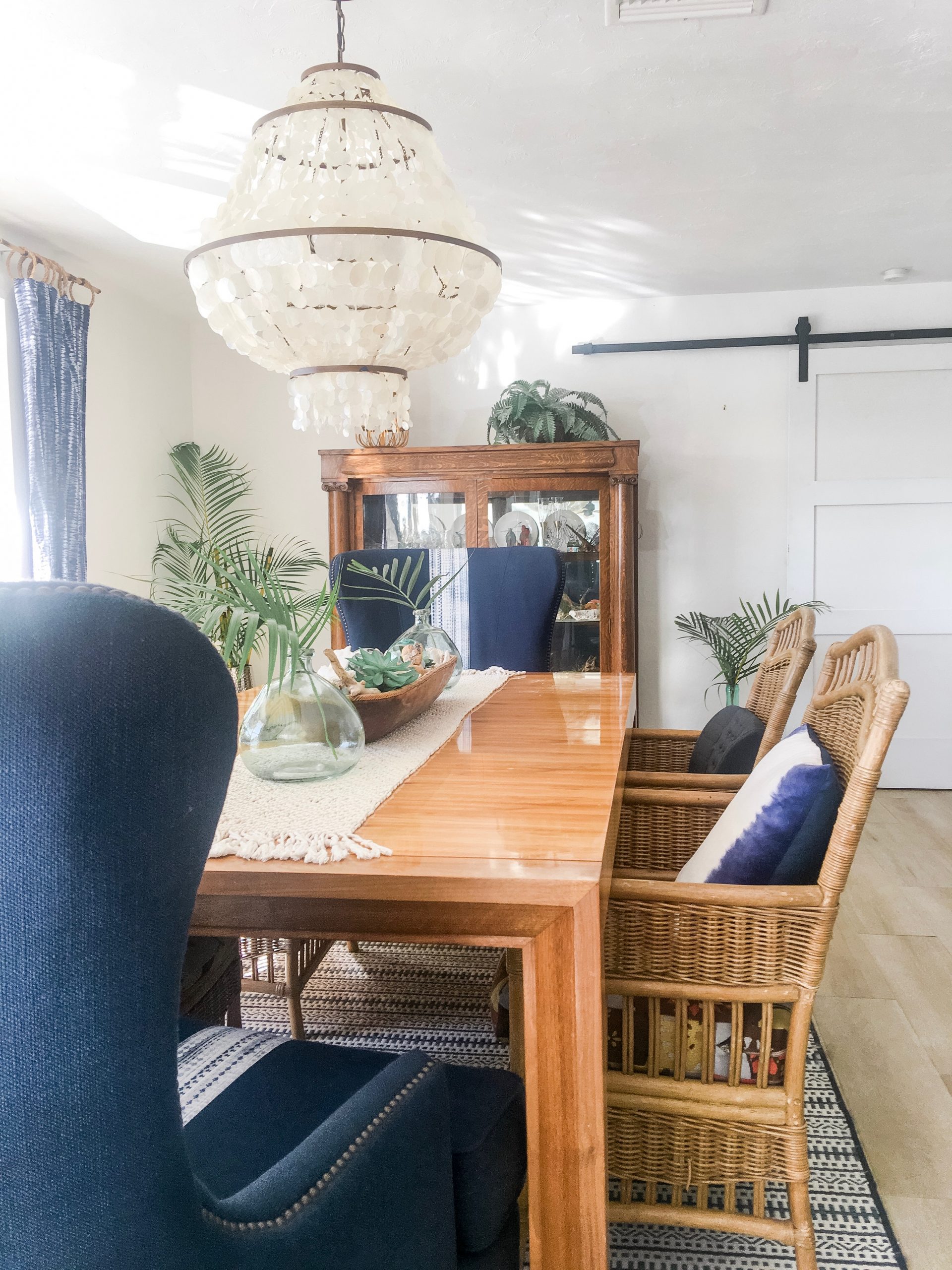 7 Gorgeous Capiz Shell Chandeliers (Before and After!) - Life on ...